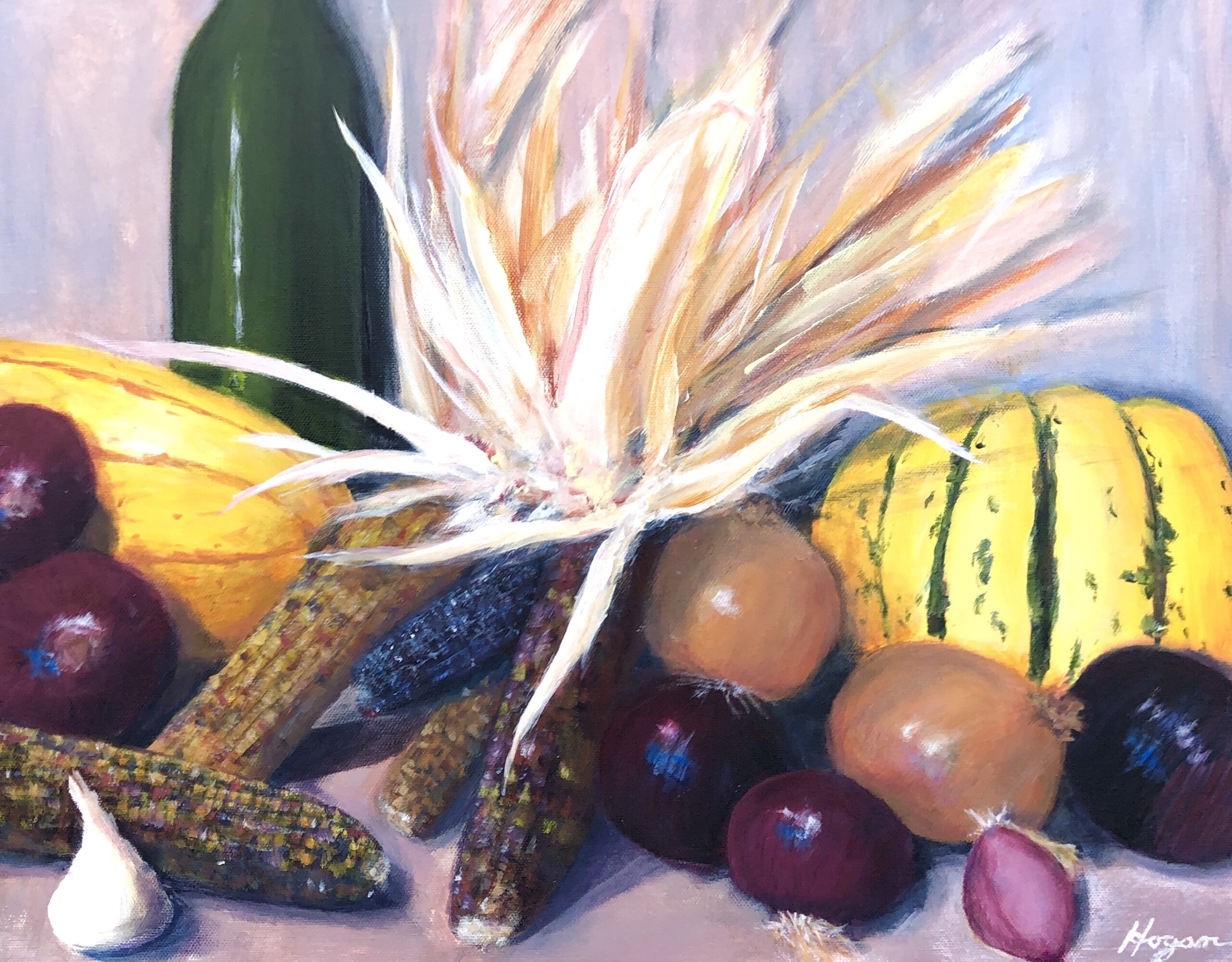 “Autumn Harvest”: Original SOLD/artist enhanced giclee prints available ...